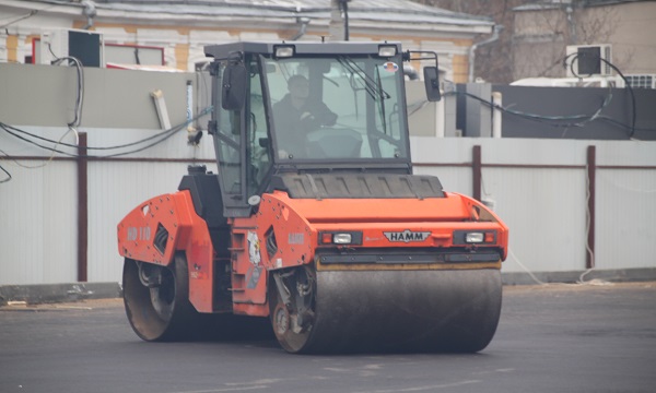 Аренда дорожного катка HAMM HD 110